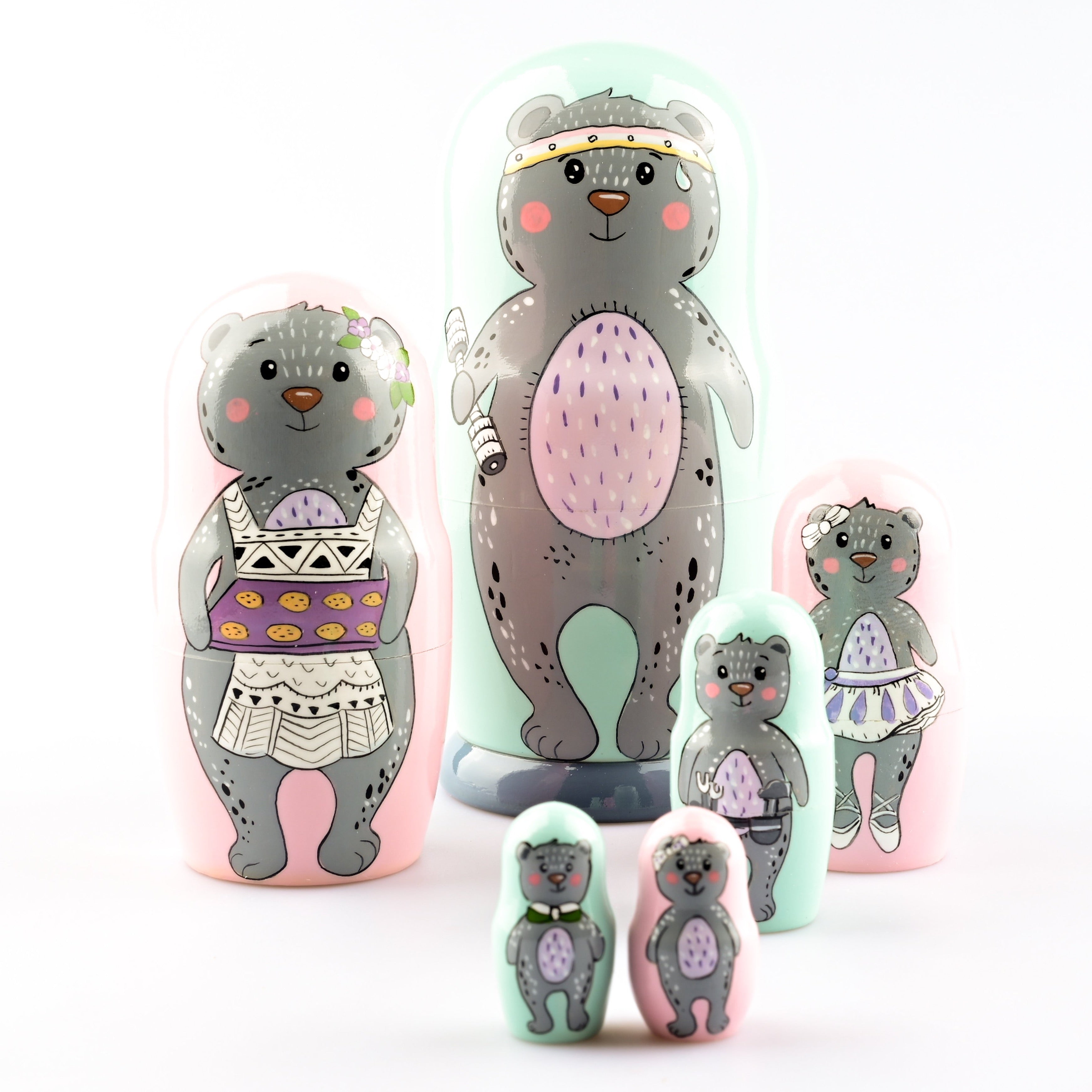 Gender Reveal Nesting Dolls – Samarsdolls